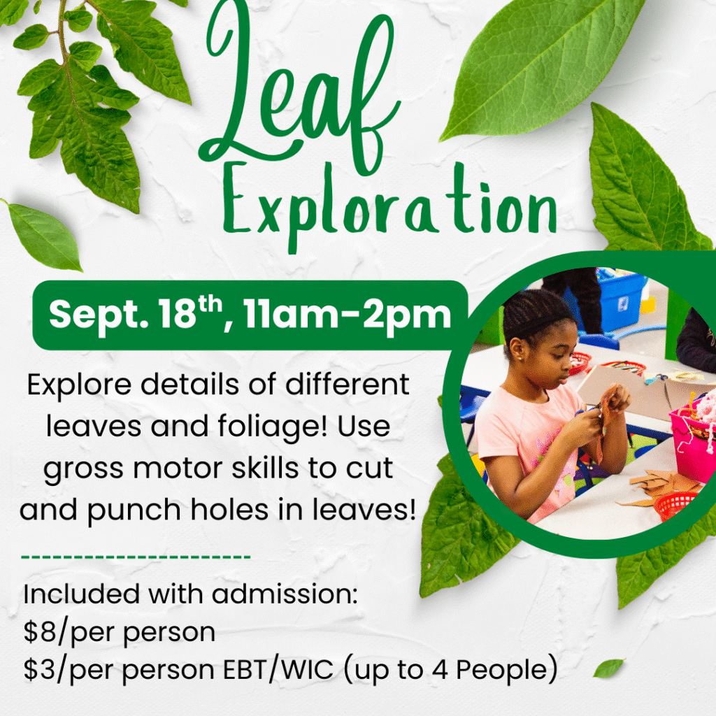 Leaf Exploration – Flint Children's Museum